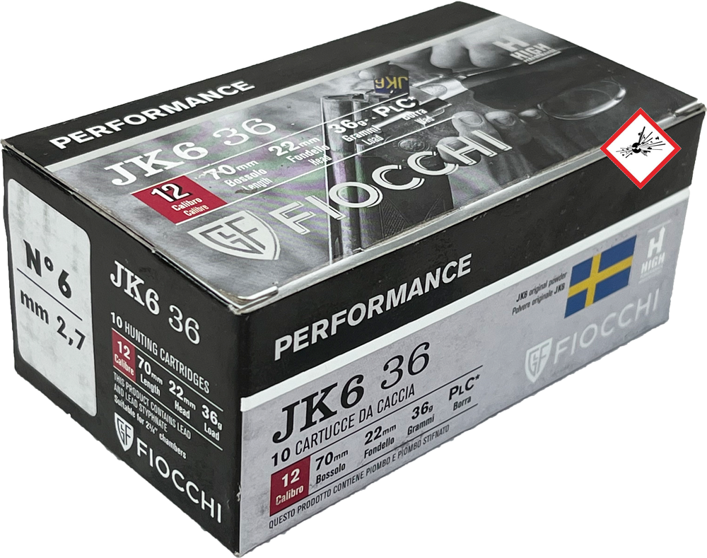 Fiocchi Performance JK6 36 Kal. 12/70 | Shooters Corner